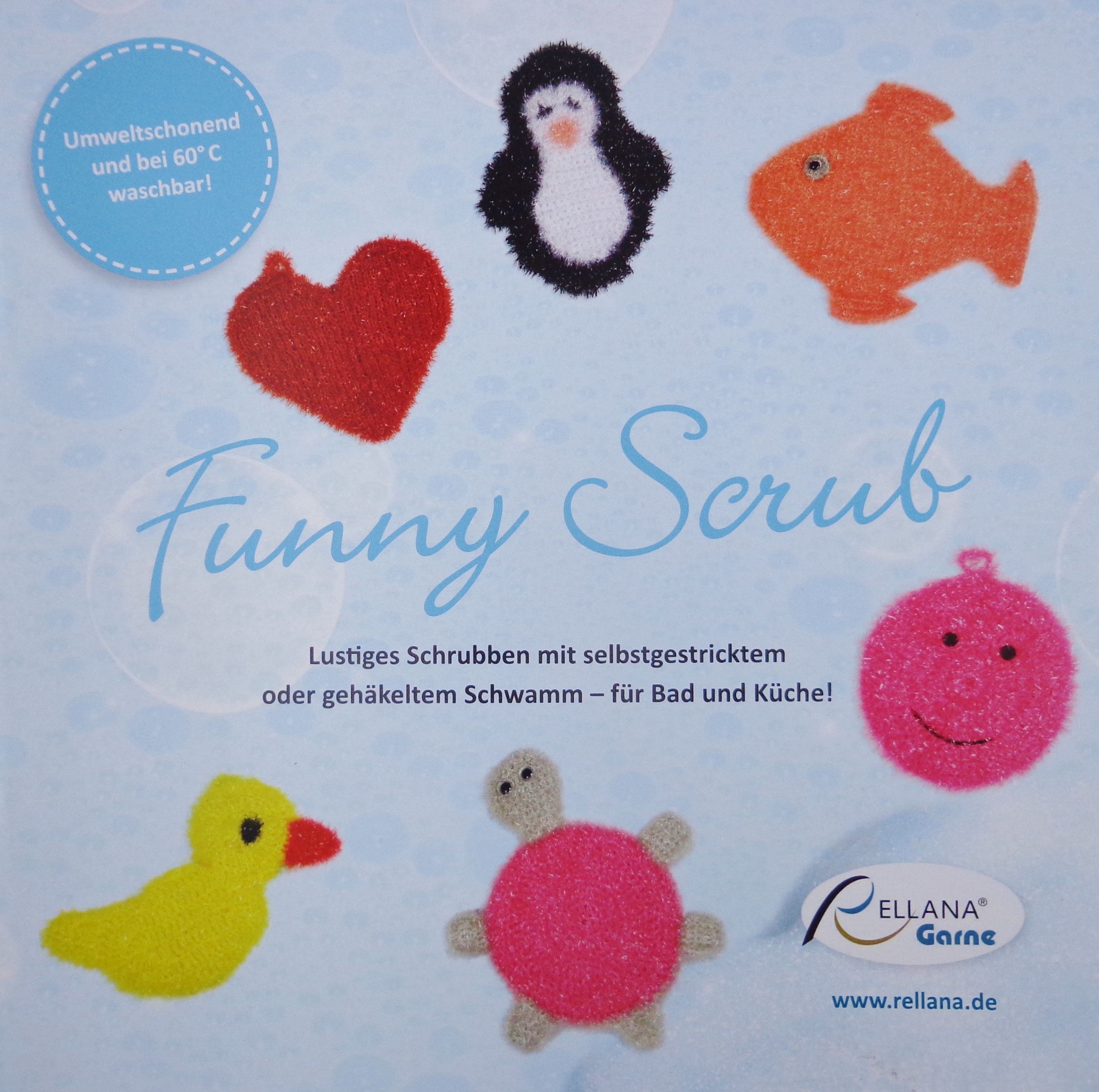 Funny Scrub Lustiges Schrubben | Anleitungen | Strickmaus Jasmine